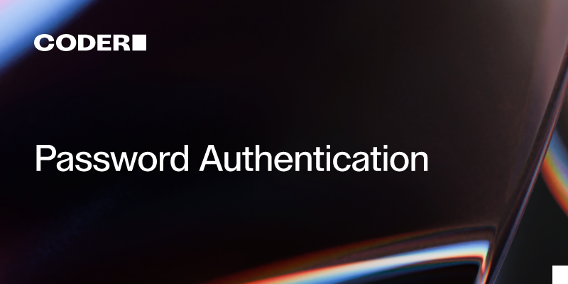 Password Authentication Guide Coder Docs 