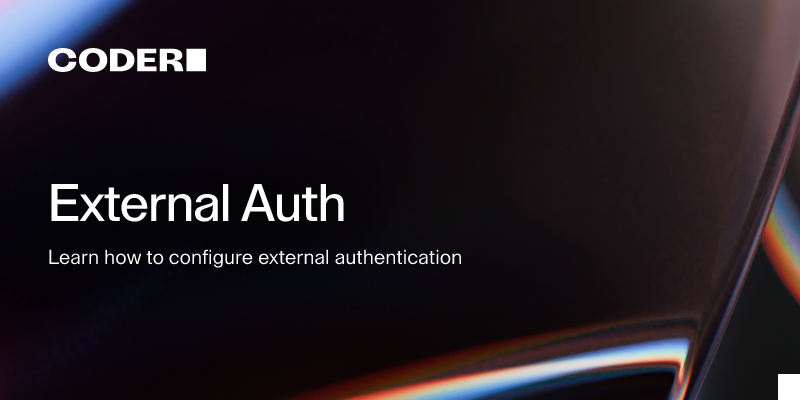 External Auth Coder Docs 9934